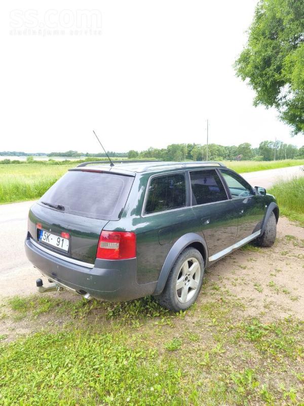 Zaļš Audi Allroad 2002 Ludza, ar dzinēja tilpumu 2.50 L un nobraukumu 325 tūkst. km par 2500 €, foto 3 vietnē AUTOMOTO.COM.LV