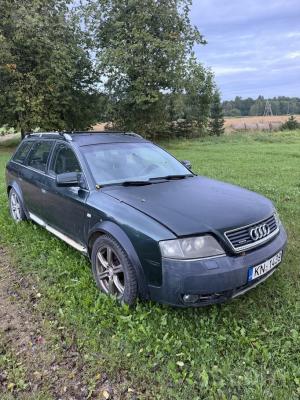 Zaļš Audi Allroad 2002 Jēkabpils, ar dzinēja tilpumu 2.50 L un nobraukumu 402 tūkst. km par 970 €, foto 5 vietnē AUTOMOTO.COM.LV