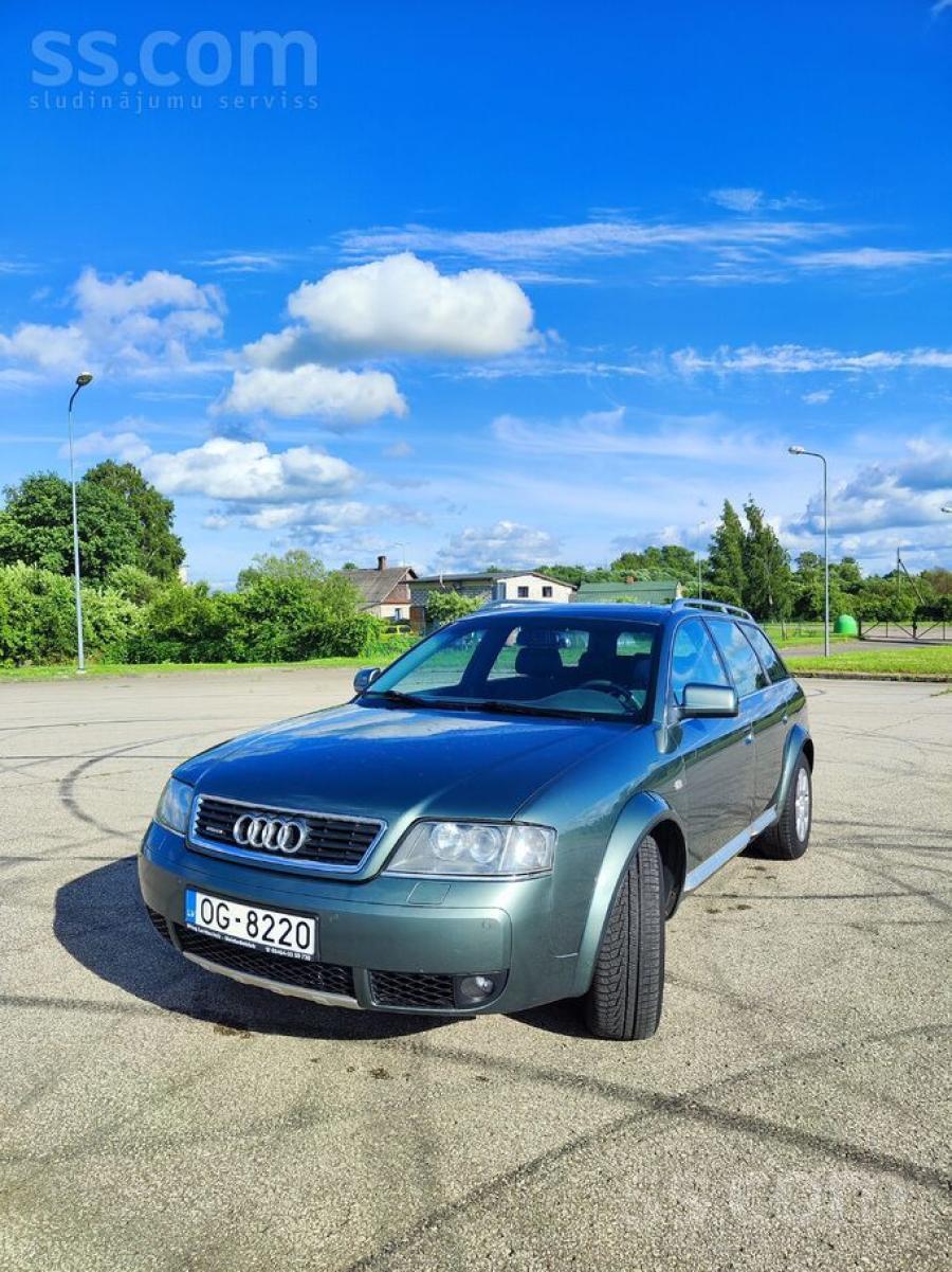 Zaļš Audi Allroad 2003 Ludza, ar dzinēja tilpumu 2.50 L un nobraukumu 0 tūkst. km par 3200 €, foto 1 vietnē AUTOMOTO.COM.LV