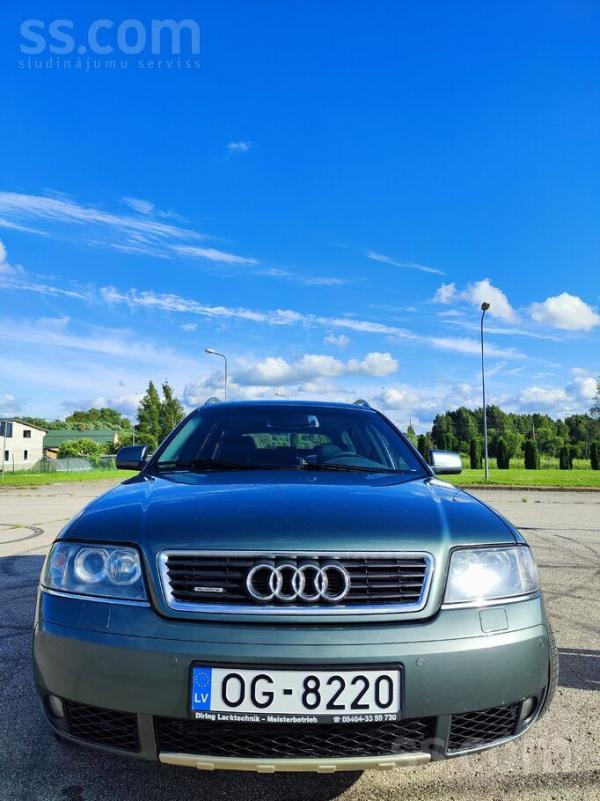 Zaļš Audi Allroad 2003 Ludza, ar dzinēja tilpumu 2.50 L un nobraukumu 0 tūkst. km par 3200 €, foto 2 vietnē AUTOMOTO.COM.LV