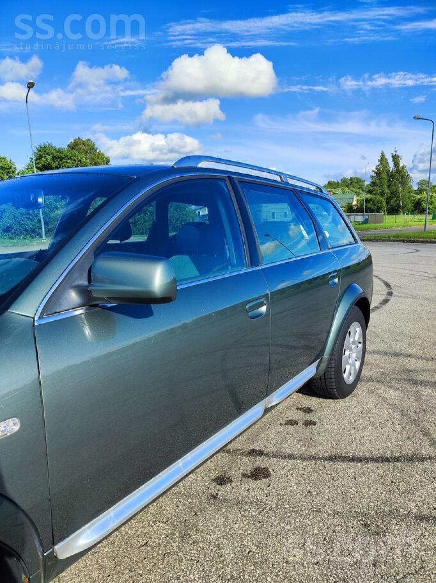 Zaļš Audi Allroad 2003 Ludza, ar dzinēja tilpumu 2.50 L un nobraukumu 0 tūkst. km par 3200 €, foto 5 vietnē AUTOMOTO.COM.LV
