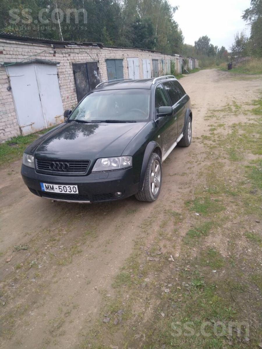 Зеленый Ауди Олроуд 2003 в Айзкраукле, объемом двигателя 2.50 л и пробегом 327 тыс. км за 2300 €, фото 6 на AUTOMOTO.COM.LV
