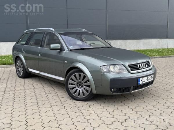 Zaļš Audi Allroad 2004 Rīga, ar dzinēja tilpumu 2.50 L un nobraukumu 285 tūkst. km par 3350 €, foto 3 vietnē AUTOMOTO.COM.LV