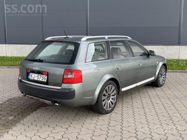Zaļš Audi Allroad 2004 Rīga, ar dzinēja tilpumu 2.50 L un nobraukumu 285 tūkst. km par 3350 €, foto 5 vietnē AUTOMOTO.COM.LV