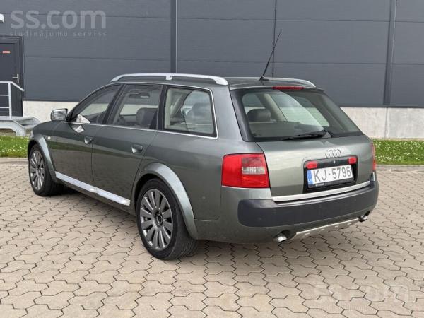 Zaļš Audi Allroad 2004 Rīga, ar dzinēja tilpumu 2.50 L un nobraukumu 285 tūkst. km par 3350 €, foto 6 vietnē AUTOMOTO.COM.LV