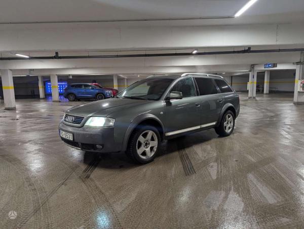 Green Audi Allroad 2004 in Riga, with an engine capacity of 2.70 L and mileage of 350 thousand km for 4500 €, photo 1 on AUTOMOTO.COM.LV
