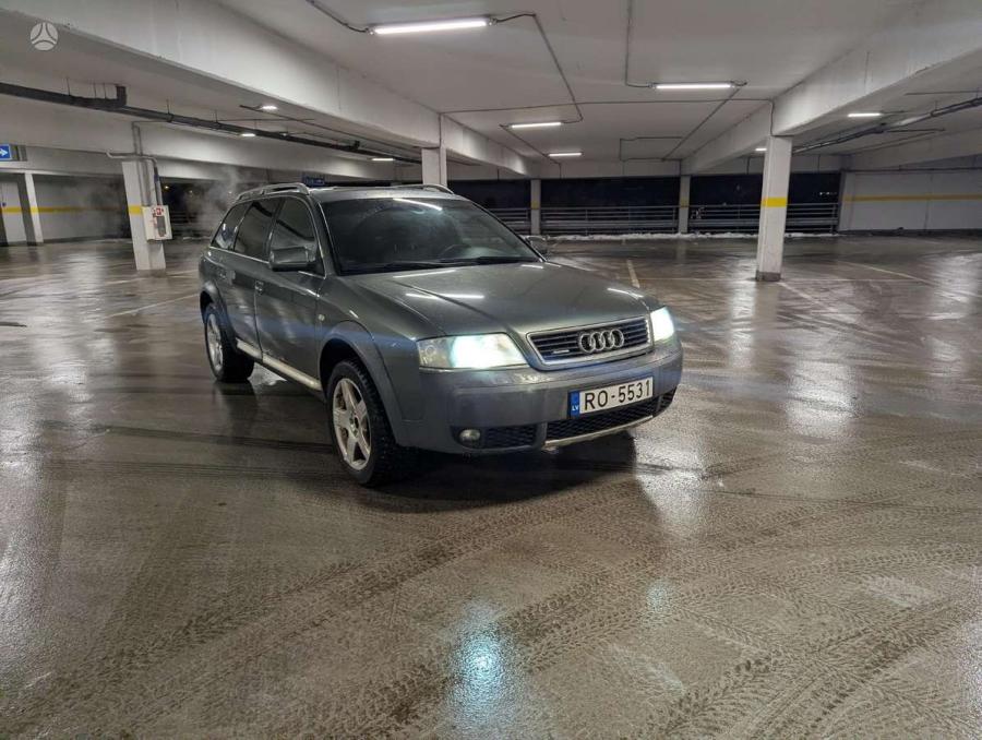 Green Audi Allroad 2004 in Riga, with an engine capacity of 2.70 L and mileage of 350 thousand km for 4500 €, photo 3 on AUTOMOTO.COM.LV