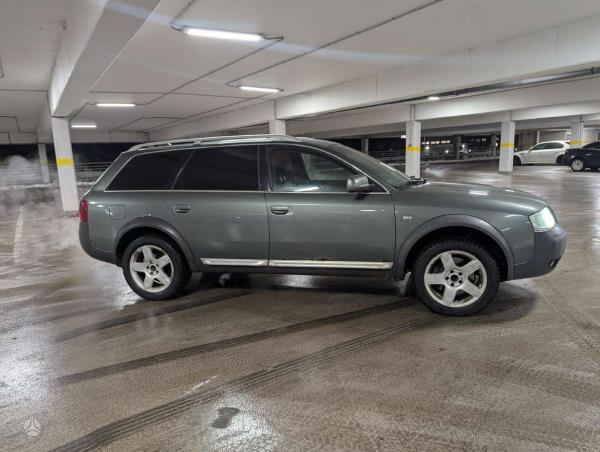Green Audi Allroad 2004 in Riga, with an engine capacity of 2.70 L and mileage of 350 thousand km for 4500 €, photo 4 on AUTOMOTO.COM.LV