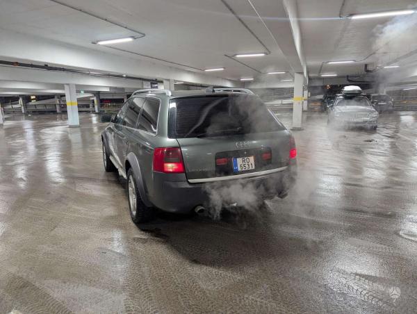 Green Audi Allroad 2004 in Riga, with an engine capacity of 2.70 L and mileage of 350 thousand km for 4500 €, photo 6 on AUTOMOTO.COM.LV