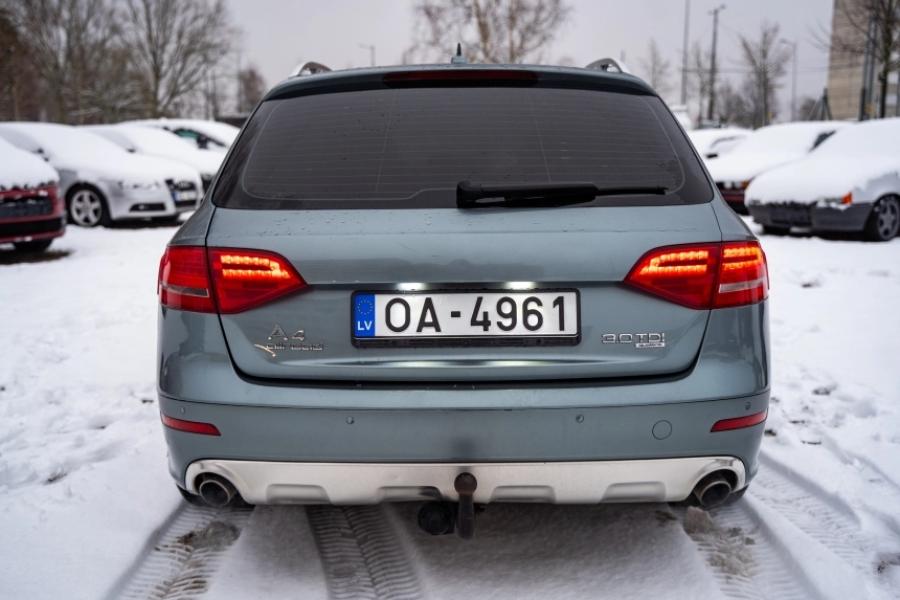 Green Audi Allroad 2009 in Riga, with an engine capacity of 3.00 L and mileage of 329 thousand km for 6900 €, photo 11 on AUTOMOTO.COM.LV
