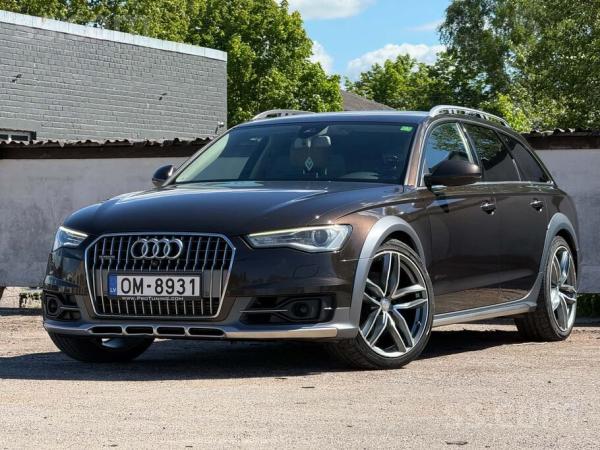 Green Audi Allroad 2015 in Tukums, with an engine capacity of 3.00 L and mileage of 229 thousand km for 11900 €, photo 1 on AUTOMOTO.COM.LV