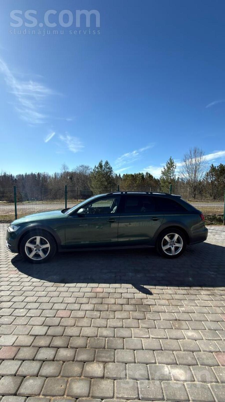 Green Audi Allroad 2015 in Aluksne, with an engine capacity of 3.00 L and mileage of 0 thousand km for 19900 €, photo 1 on AUTOMOTO.COM.LV