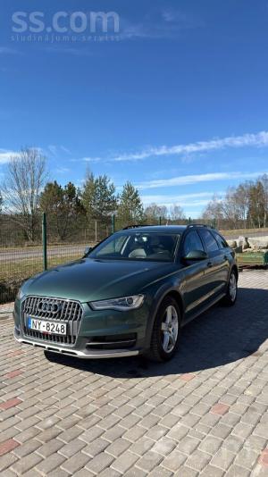 Green Audi Allroad 2015 in Aluksne, with an engine capacity of 3.00 L and mileage of 0 thousand km for 19900 €, photo 3 on AUTOMOTO.COM.LV