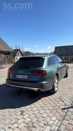 Green Audi Allroad 2015 in Aluksne, with an engine capacity of 3.00 L and mileage of 0 thousand km for 19900 €, photo 4 on AUTOMOTO.COM.LV