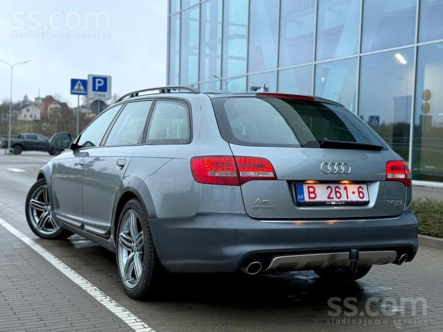 Pelēks Audi Allroad 2009 Rēzekne, ar dzinēja tilpumu 3.00 L un nobraukumu 218 tūkst. km par 7990 €, foto 4 vietnē AUTOMOTO.COM.LV