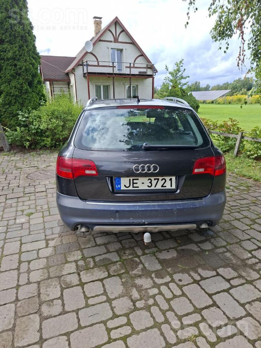 Pelēks Audi Allroad 2007 Rīga, ar dzinēja tilpumu 3.00 L un nobraukumu 439 tūkst. km par 3500 €, foto 6 vietnē AUTOMOTO.COM.LV