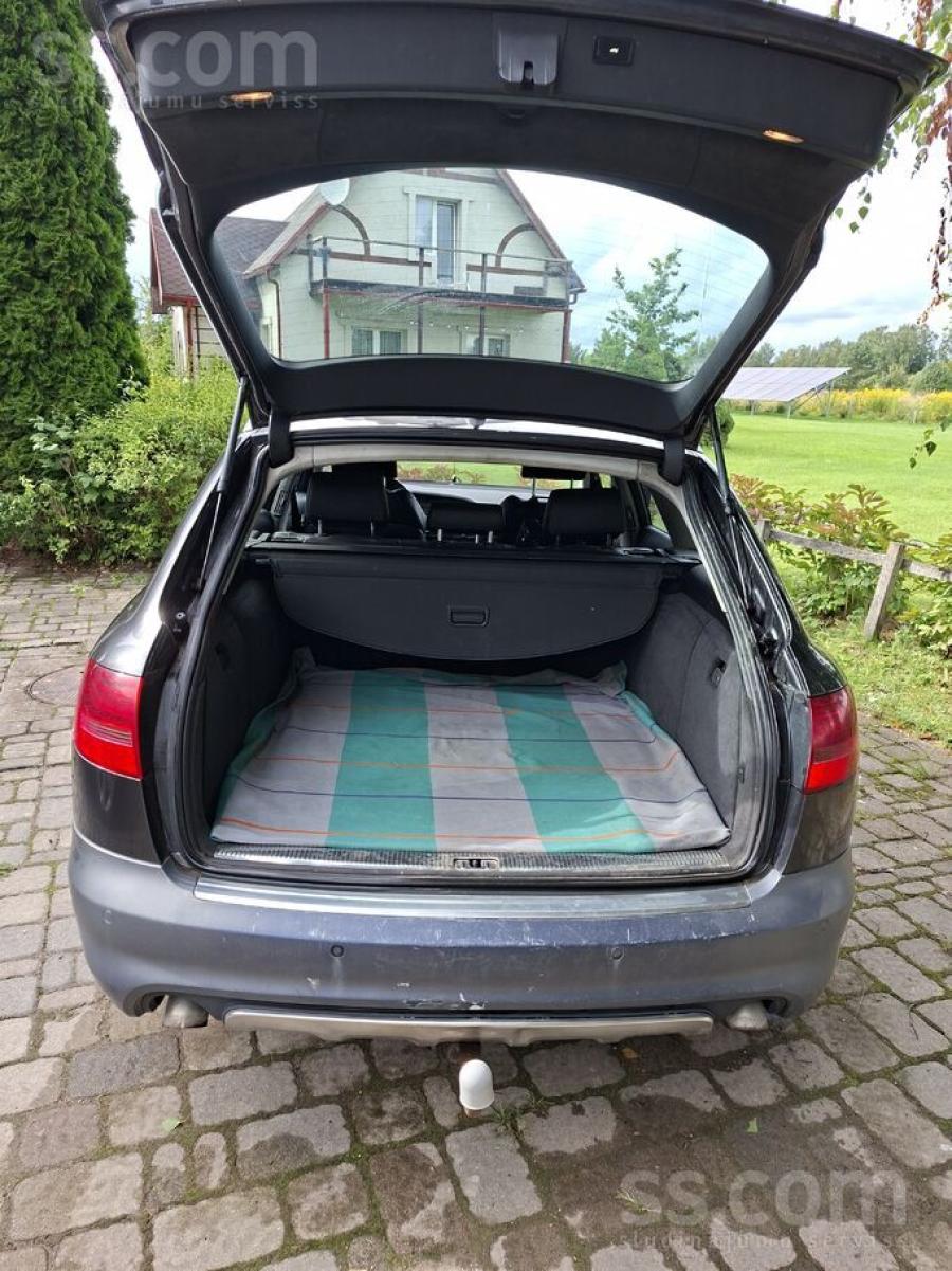 Pelēks Audi Allroad 2007 Rīga, ar dzinēja tilpumu 3.00 L un nobraukumu 439 tūkst. km par 3500 €, foto 7 vietnē AUTOMOTO.COM.LV