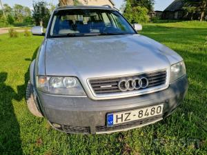 Pelēks Audi Allroad 2001 Alūksne, ar dzinēja tilpumu 2.50 L un nobraukumu 450 tūkst. km par 2000 €, foto 11 vietnē AUTOMOTO.COM.LV