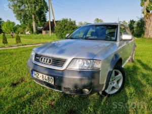 Pelēks Audi Allroad 2001 Alūksne, ar dzinēja tilpumu 2.50 L un nobraukumu 450 tūkst. km par 2000 €, foto 15 vietnē AUTOMOTO.COM.LV