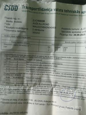 Pelēks Audi Allroad 2001 Jelgava, ar dzinēja tilpumu 2.50 L un nobraukumu 300 tūkst. km par 1300 €, foto 17 vietnē AUTOMOTO.COM.LV