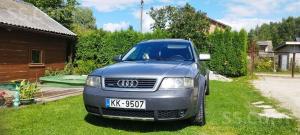 Grey Audi Allroad 2001 in Riga, with an engine capacity of 2.50 L and mileage of 343 thousand km for 2400 €, photo  on AUTOMOTO.COM.LV