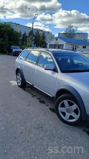 Grey Audi Allroad 2001 in Jelgava, with an engine capacity of 2.50 L and mileage of 300 thousand km for 1550 €, photo 6 on AUTOMOTO.COM.LV