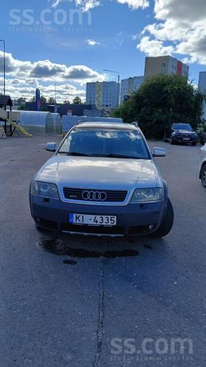 Grey Audi Allroad 2001 in Jelgava, with an engine capacity of 2.50 L and mileage of 300 thousand km for 1550 €, photo 7 on AUTOMOTO.COM.LV