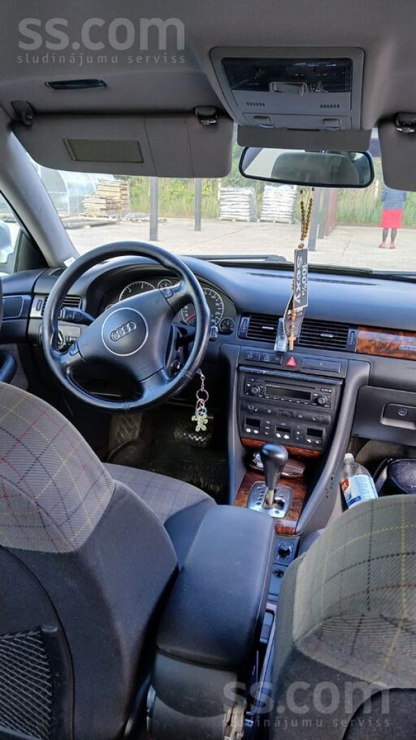 Grey Audi Allroad 2001 in Jelgava, with an engine capacity of 2.50 L and mileage of 300 thousand km for 1550 €, photo 7 on AUTOMOTO.COM.LV