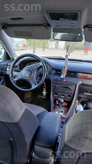 Grey Audi Allroad 2001 in Jelgava, with an engine capacity of 2.50 L and mileage of 300 thousand km for 1550 €, photo 8 on AUTOMOTO.COM.LV