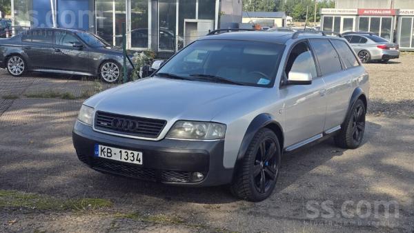 Audi Allroad 2001 Rīga vietnē Pelēks Audi Allroad 2001 Rīga, ar dzinēja tilpumu 2.70 L un nobraukumu 300 tūkst. km par 10000 €, foto 8 vietnē AUTOMOTO.COM.LV