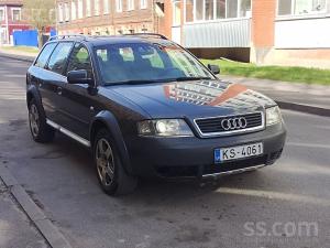 Серый Ауди Олроуд 2002 в Рига, объемом двигателя 2.50 л и пробегом 0 тыс. км за 2600 €, фото  на AUTOMOTO.COM.LV
