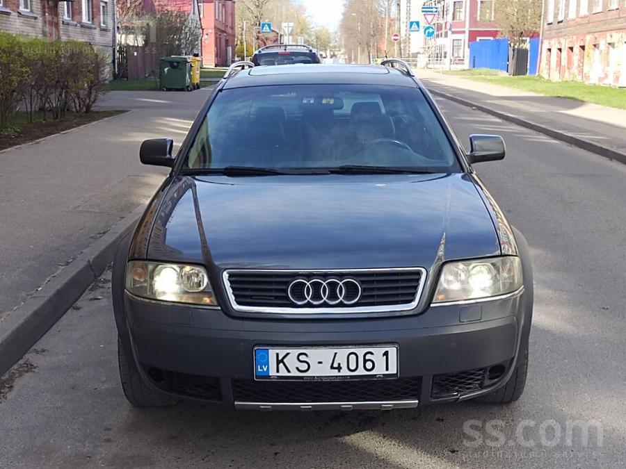 Pelēks Audi Allroad 2002 Rīga, ar dzinēja tilpumu 2.50 L un nobraukumu 0 tūkst. km par 2600 €, foto 3 vietnē AUTOMOTO.COM.LV