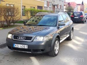 Pelēks Audi Allroad 2002 Rīga, ar dzinēja tilpumu 2.50 L un nobraukumu 0 tūkst. km par 2600 €, foto 4 vietnē AUTOMOTO.COM.LV