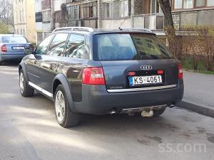 Pelēks Audi Allroad 2002 Rīga, ar dzinēja tilpumu 2.50 L un nobraukumu 0 tūkst. km par 2600 €, foto 6 vietnē AUTOMOTO.COM.LV