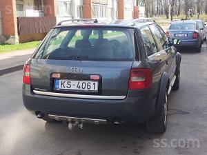 Pelēks Audi Allroad 2002 Rīga, ar dzinēja tilpumu 2.50 L un nobraukumu 0 tūkst. km par 2600 €, foto 7 vietnē AUTOMOTO.COM.LV