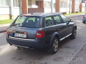 Pelēks Audi Allroad 2002 Rīga, ar dzinēja tilpumu 2.50 L un nobraukumu 0 tūkst. km par 2600 €, foto 8 vietnē AUTOMOTO.COM.LV