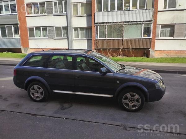 Pelēks Audi Allroad 2002 Rīga, ar dzinēja tilpumu 2.50 L un nobraukumu 0 tūkst. km par 2600 €, foto 8 vietnē AUTOMOTO.COM.LV