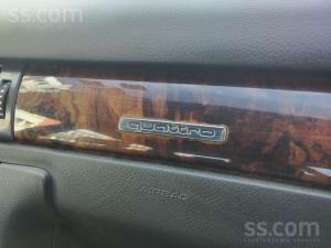 Pelēks Audi Allroad 2002 Rīga, ar dzinēja tilpumu 2.50 L un nobraukumu 0 tūkst. km par 2600 €, foto 18 vietnē AUTOMOTO.COM.LV