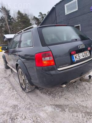 Grey Audi Allroad 2002 in Jelgava, with an engine capacity of 2.50 L and mileage of 303 thousand km for 1700 €, photo  on AUTOMOTO.COM.LV