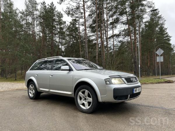Pelēks Audi Allroad 2003 Rīga, ar dzinēja tilpumu 2.50 L un nobraukumu 369 tūkst. km par 2750 €, foto 1 vietnē AUTOMOTO.COM.LV
