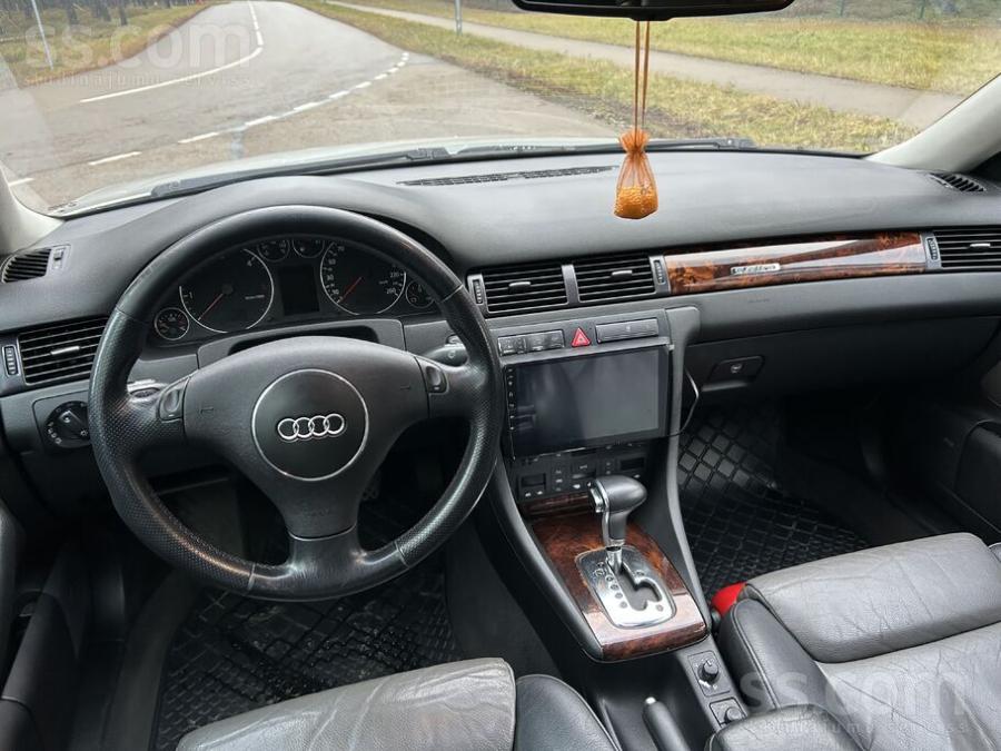 Grey Audi Allroad 2003 in Riga, with an engine capacity of 2.50 L and mileage of 369 thousand km for 2750 €, photo 11 on AUTOMOTO.COM.LV