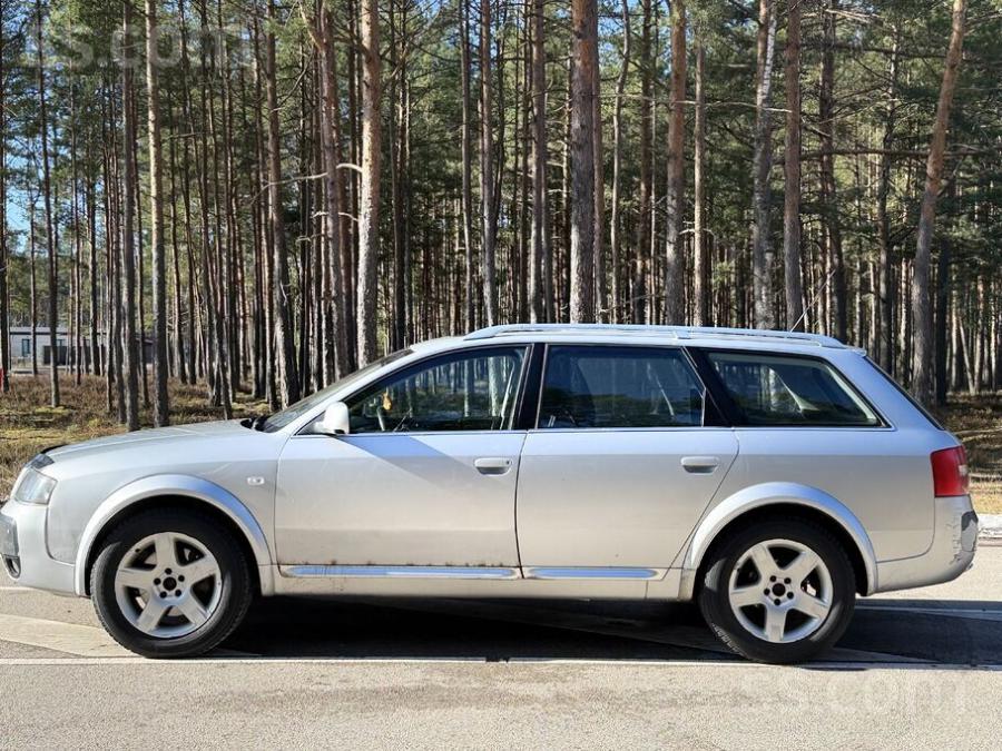 Grey Audi Allroad 2003 in Riga, with an engine capacity of 2.50 L and mileage of 372 thousand km for 2050 €, photo 3 on AUTOMOTO.COM.LV