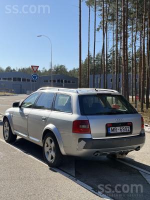 Grey Audi Allroad 2003 in Riga, with an engine capacity of 2.50 L and mileage of 372 thousand km for 2050 €, photo 4 on AUTOMOTO.COM.LV