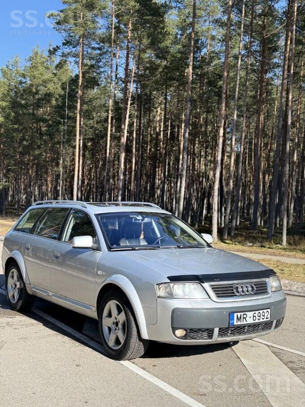 Grey Audi Allroad 2003 in Riga, with an engine capacity of 2.50 L and mileage of 372 thousand km for 2050 €, photo 7 on AUTOMOTO.COM.LV