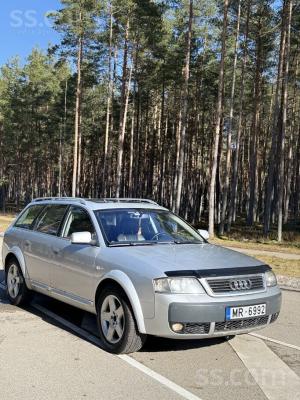 Grey Audi Allroad 2003 in Riga, with an engine capacity of 2.50 L and mileage of 372 thousand km for 2050 €, photo 8 on AUTOMOTO.COM.LV