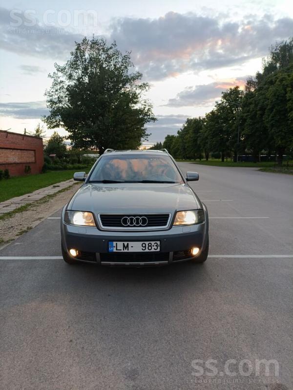 Grey Audi Allroad 2004 in Balvi, with an engine capacity of 2.50 L and mileage of 329 thousand km for 2100 €, photo 5 on AUTOMOTO.COM.LV