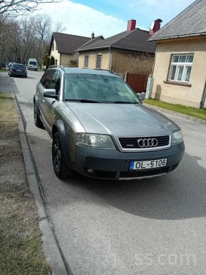 Grey Audi Allroad 2004 in Liepaja, with an engine capacity of 2.70 L and mileage of 230 thousand km for 2650 €, photo  on AUTOMOTO.COM.LV