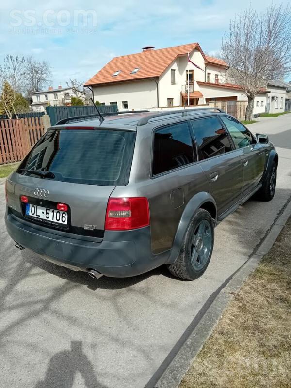 Pelēks Audi Allroad 2004 Liepāja, ar dzinēja tilpumu 2.70 L un nobraukumu 230 tūkst. km par 2650 €, foto 2 vietnē AUTOMOTO.COM.LV