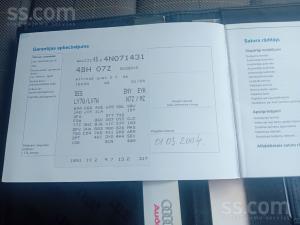 Серый Ауди Олроуд 2004 в Лиепая, объемом двигателя 2.70 л и пробегом 230 тыс. км за 2450 €, фото 14 на AUTOMOTO.COM.LV