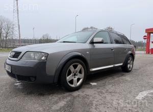 Pelēks Audi Allroad 2004 Rīga, ar dzinēja tilpumu 2.50 L un nobraukumu 298 tūkst. km par 3500 €, foto  vietnē AUTOMOTO.COM.LV